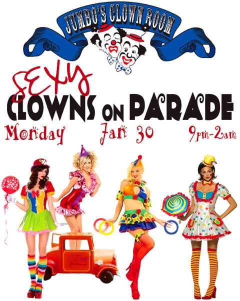 Clowns on Parade | Jumbo's Clown Room